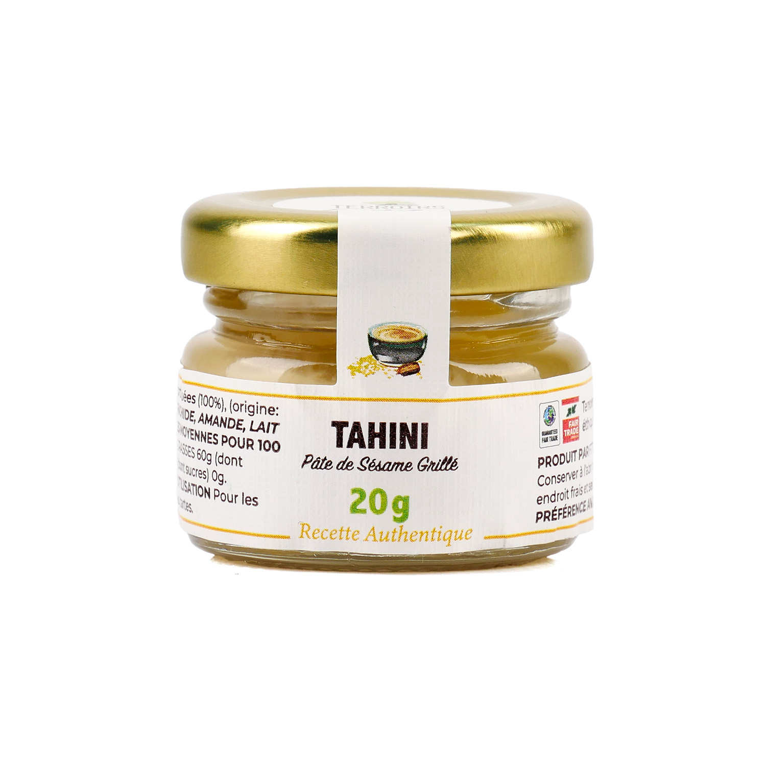 Mini Lebanese Tahini - Toasted Sesame Cream - Terroirs du Liban
