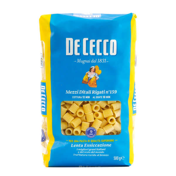 Striped Half Thimbles n°159 De Cecco - De Cecco