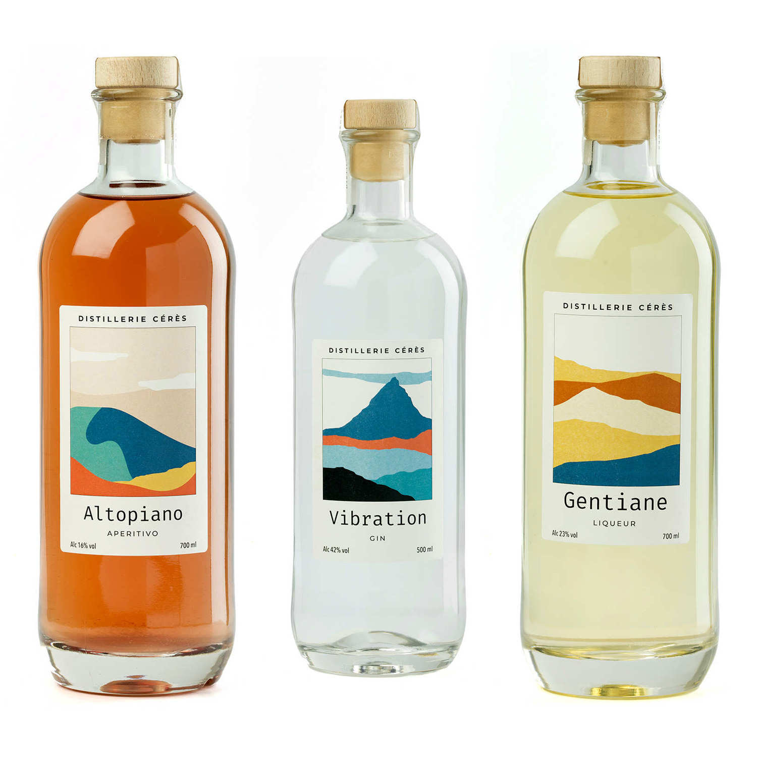 Assortment of 3 Cérès aperitif drinks - Cérès