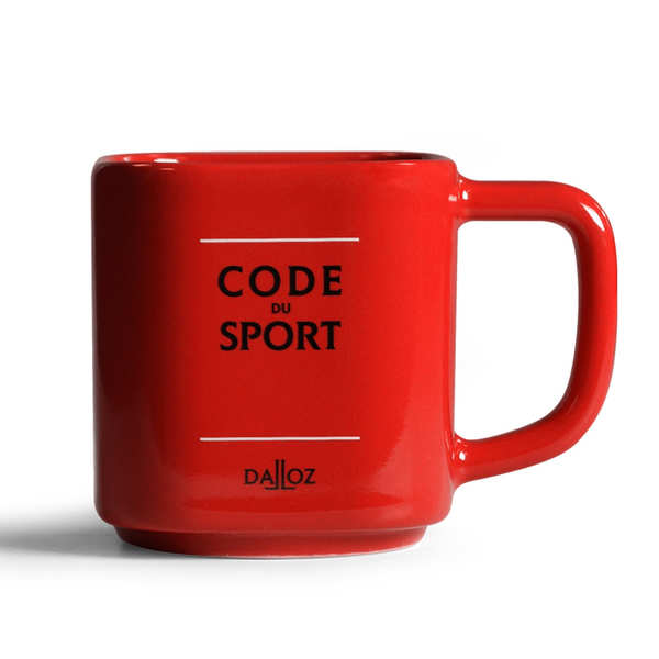 Mug "Code of sport" Dalloz - Lefebvre Dalloz