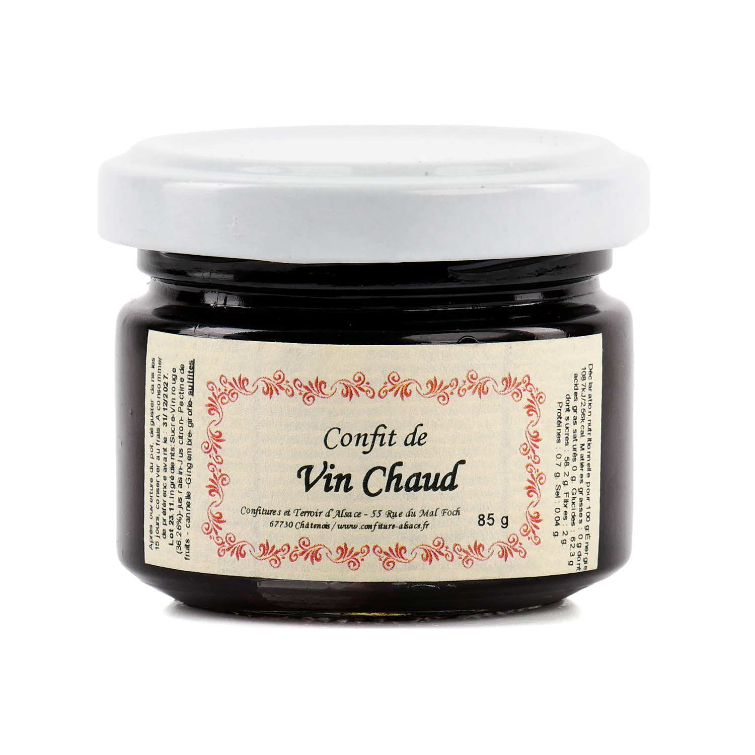 Alsatian mulled wine confit - Les Confitures de Nicole