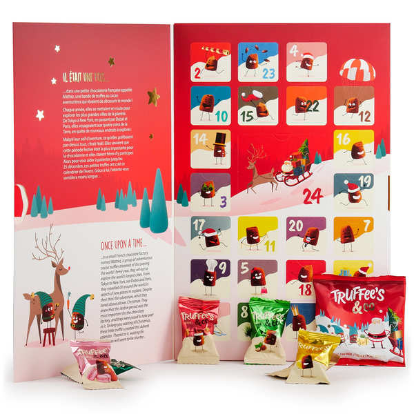 Mathez Chocolate Truffle Advent Calendar - Chocolat Mathez