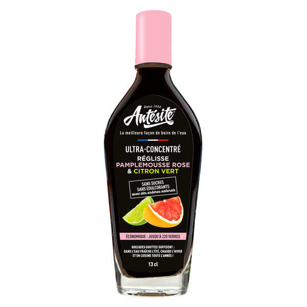 Ultra-concentré réglisse, pamplemousse rose et citron vert - Antésite ...