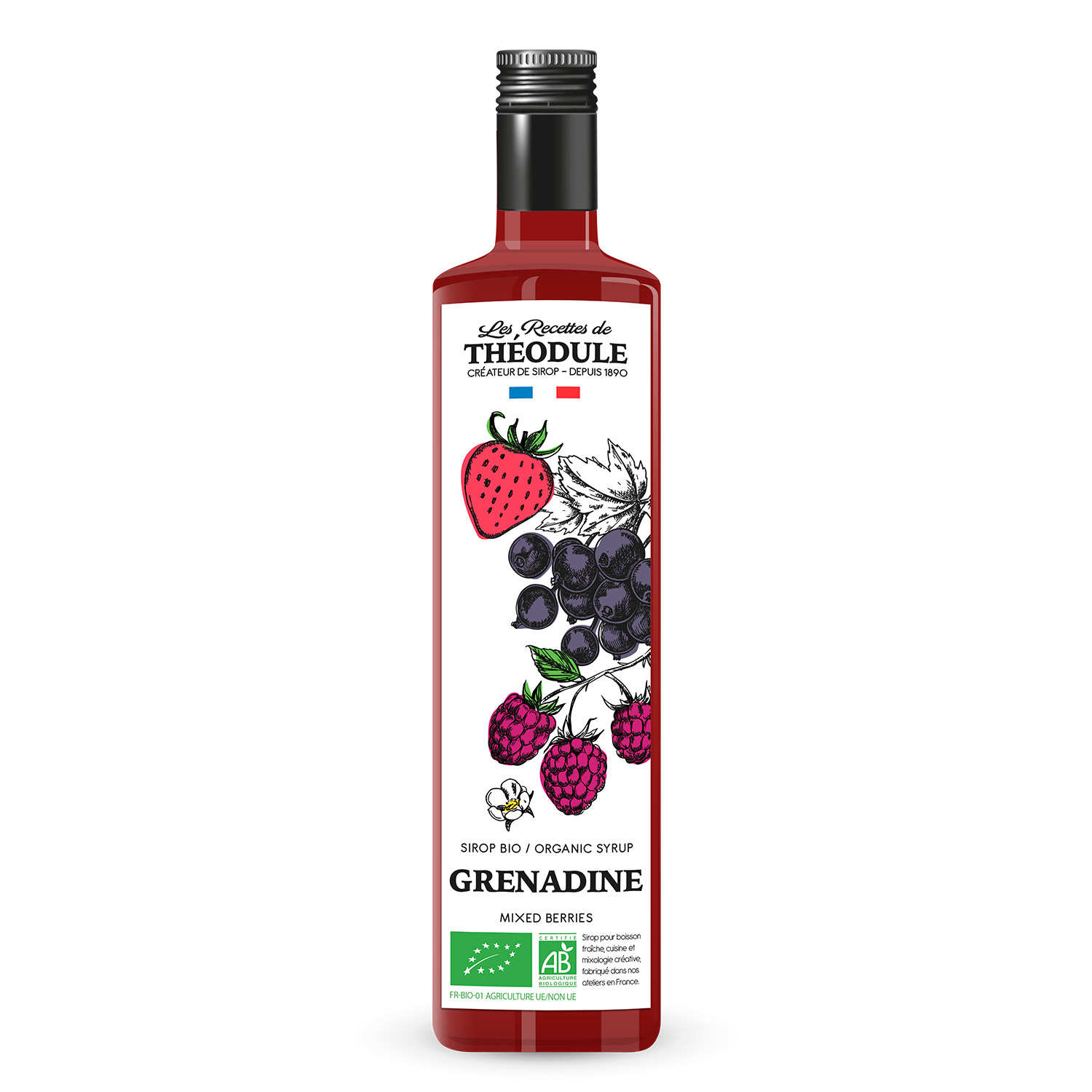 Sirop de grenadine bio - Les recettes de Théodule