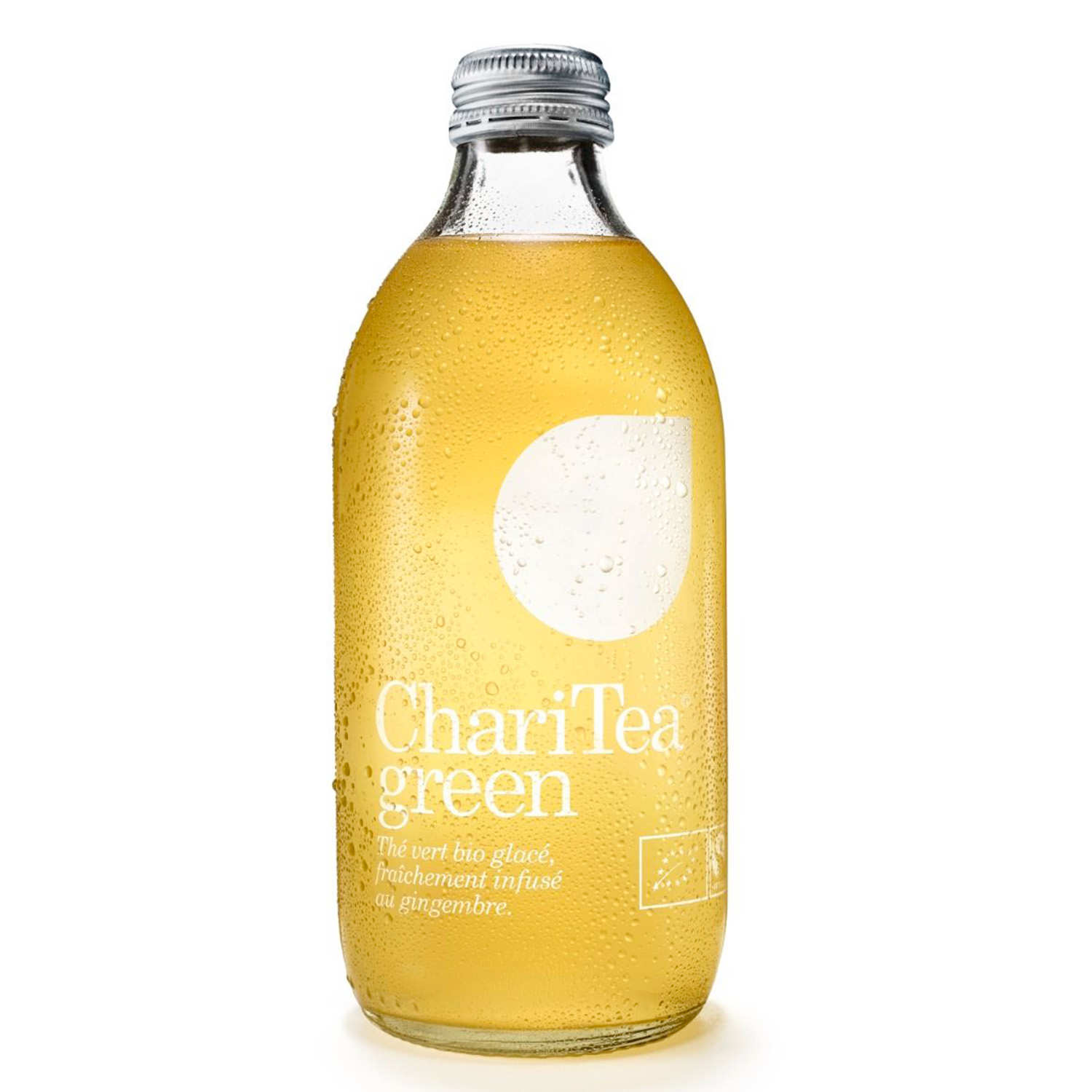 ChariTea Green - Organic iced green tea with ginger - Charitea