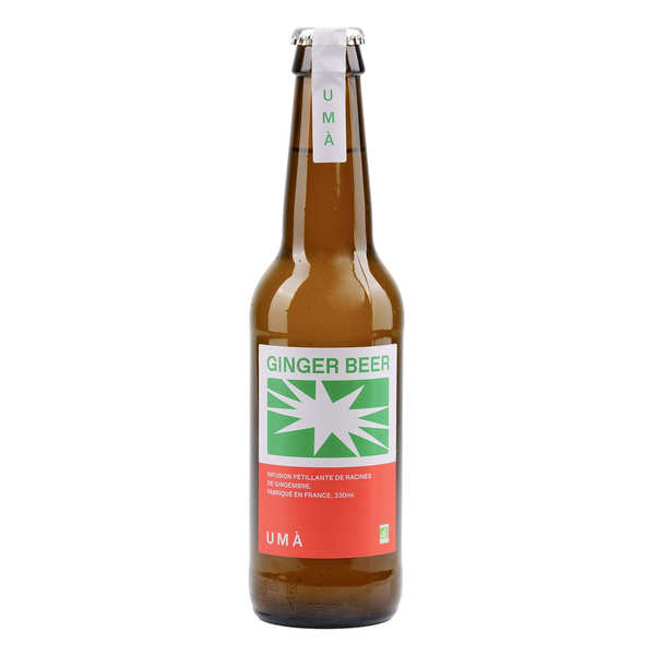 Ginger beer Umà - Sparkling infusion of organic ginger roots - Umà