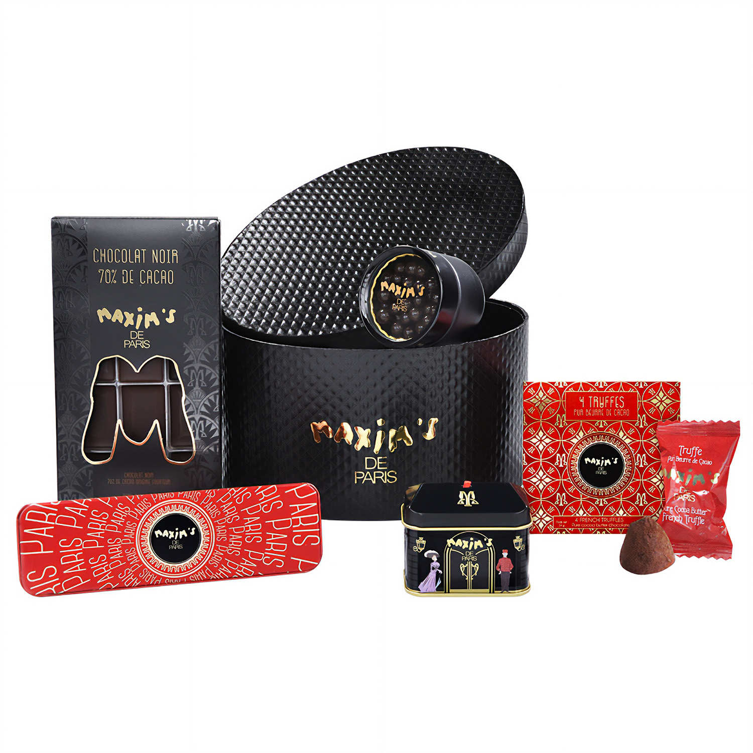Maxim's "Montmartre" all-chocolate box - Maxim's de Paris