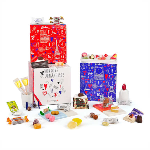 Advent Calendar Sweets and Treats from France - Décor Frenchy ...
