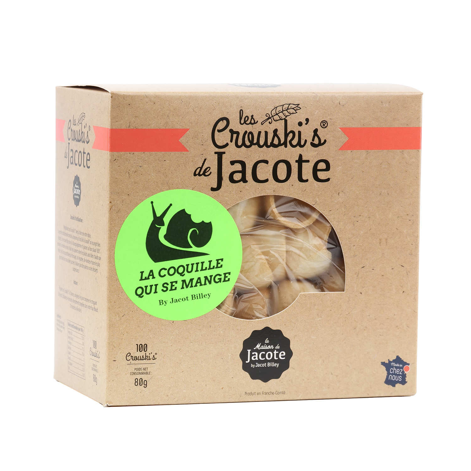 Crouski's - Coquilles d'escargots comestibles à garnir - Les Bocaux de ...
