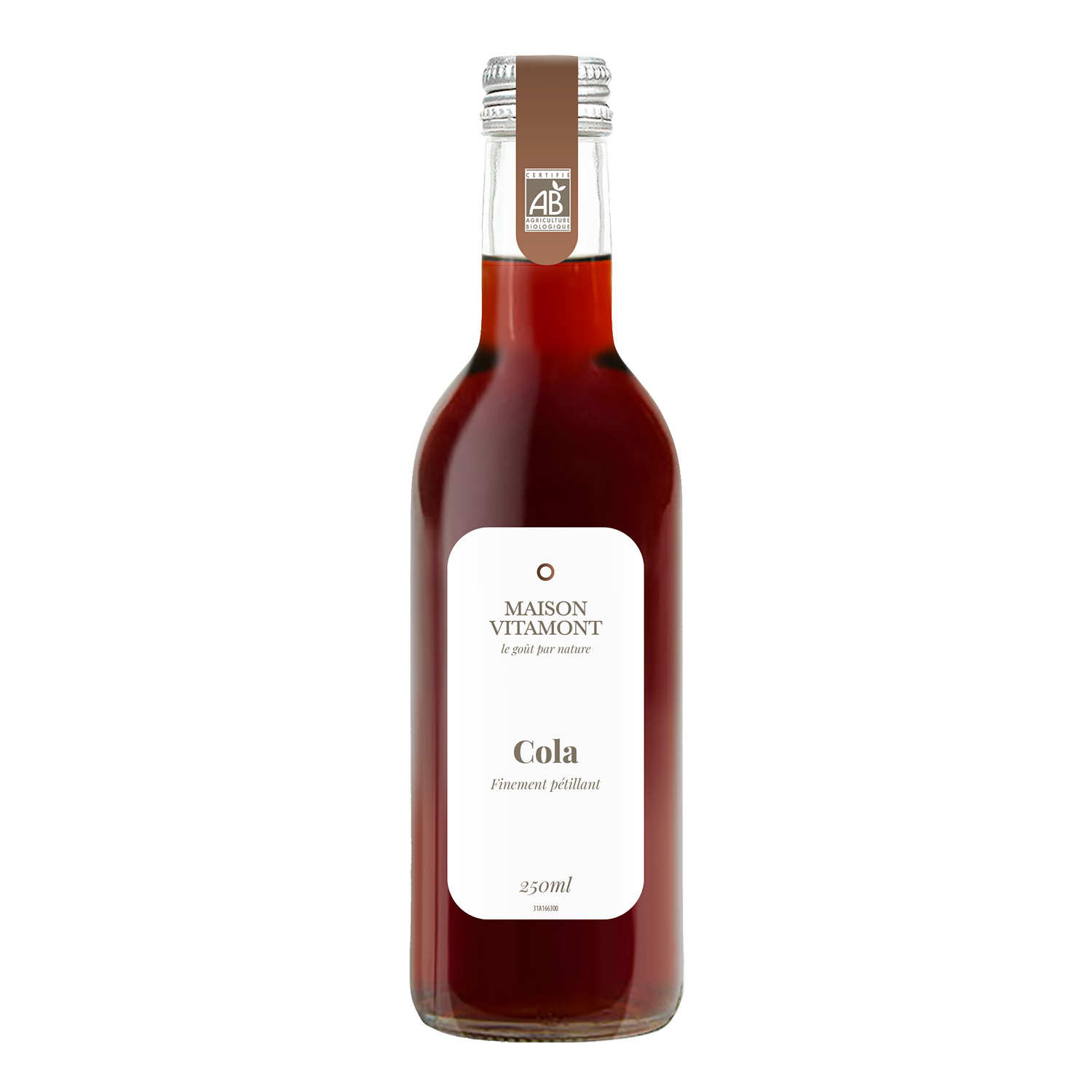 Organic finely sparkling cola - Maison Vitamont