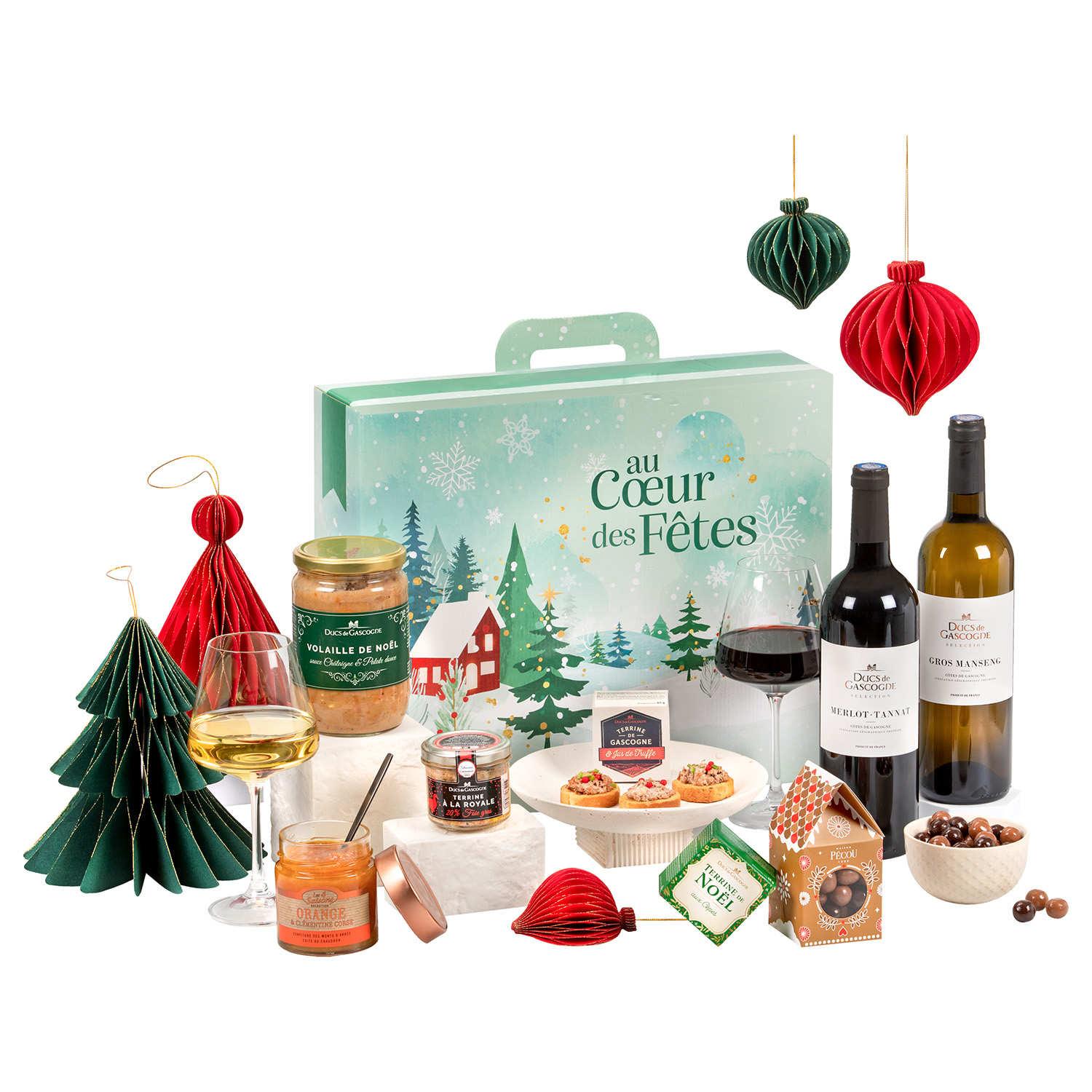 Coffret Cadeau Gourmand "Joyeux Noël" - Ducs de gascogne