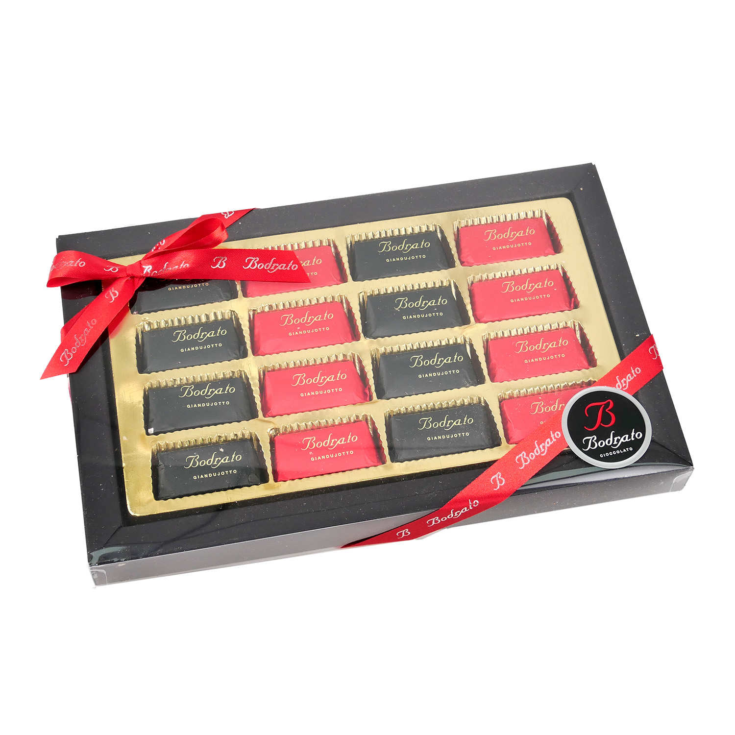 Coffret de chocolats au gianduja Italiens Gianduiotti - Bodrato