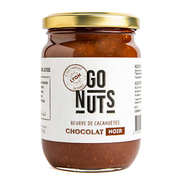 Go Nuts Organic Dark Chocolate Peanut Butter - Go Nuts