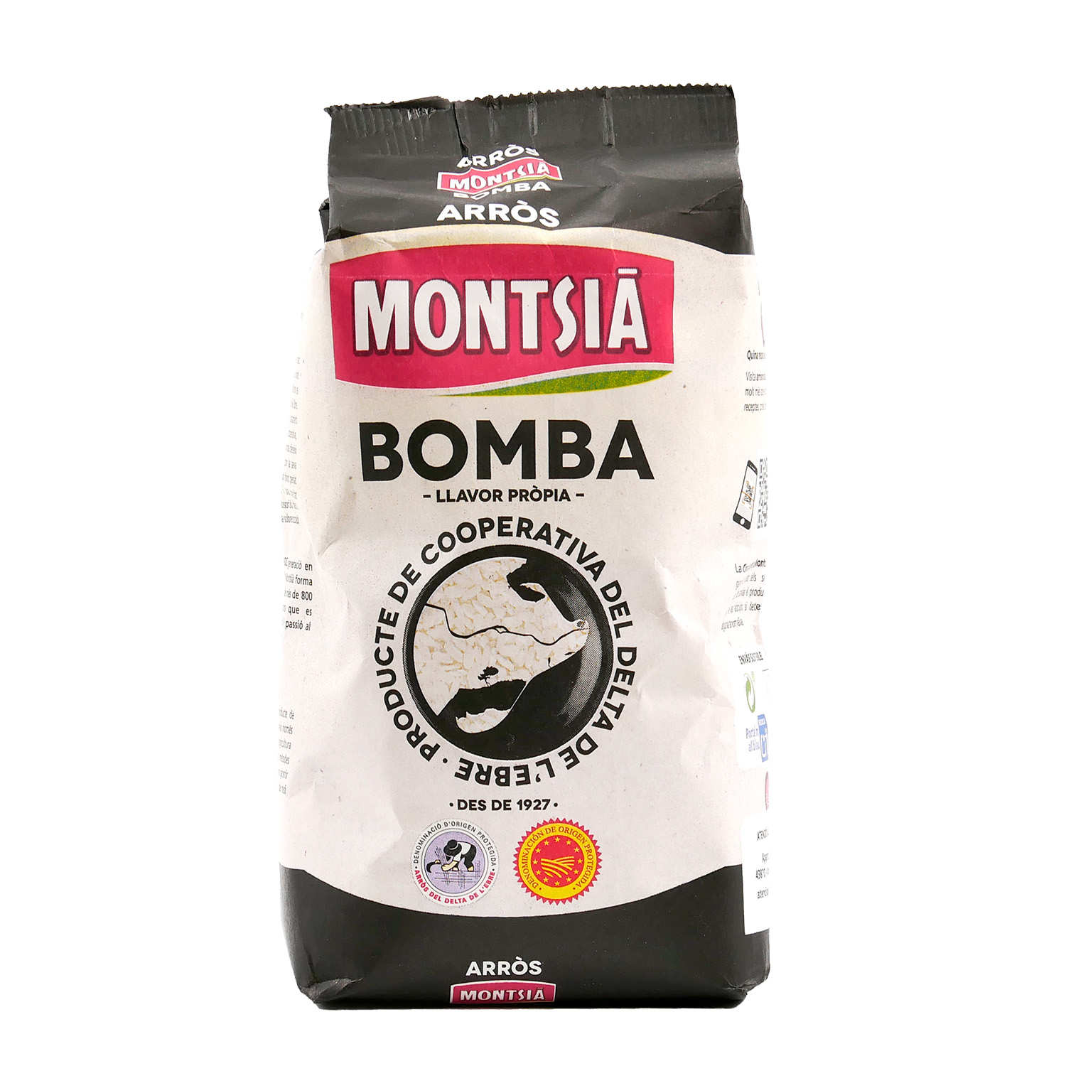 Extra rice Bomba AOP Ebro Delta special paella - Montsia - Montsia