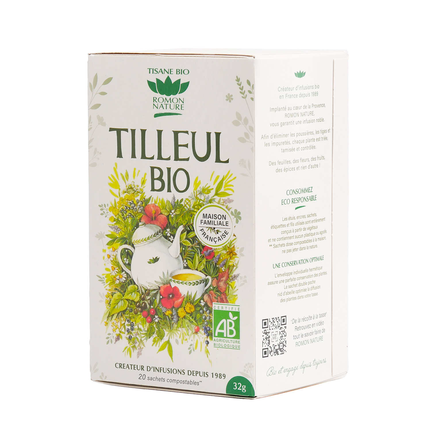 Tisane Tilleul bio - Romon Nature