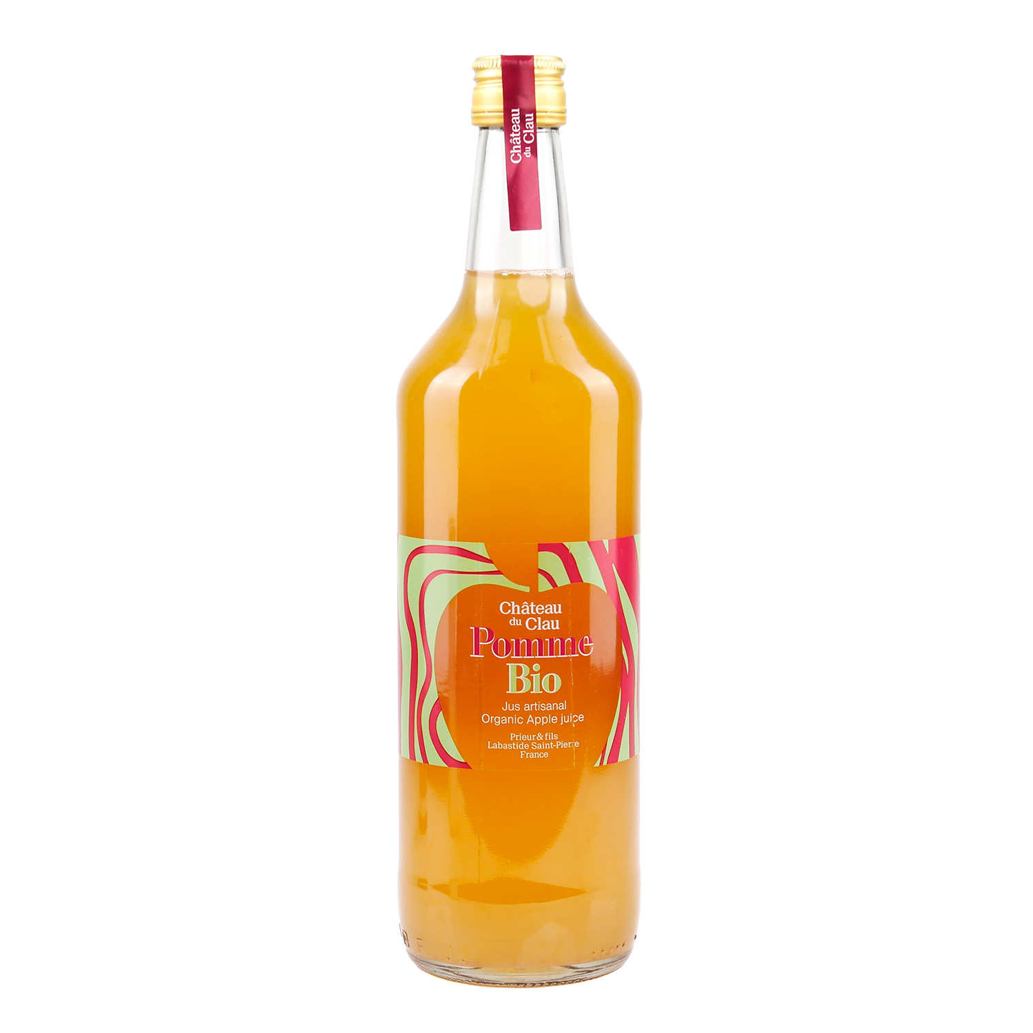 Pur jus de pomme bio - Château du Clau - Château du Clau