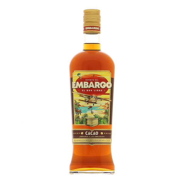 Embargo Cacao - Caribbean Rum with Cocoa 30%