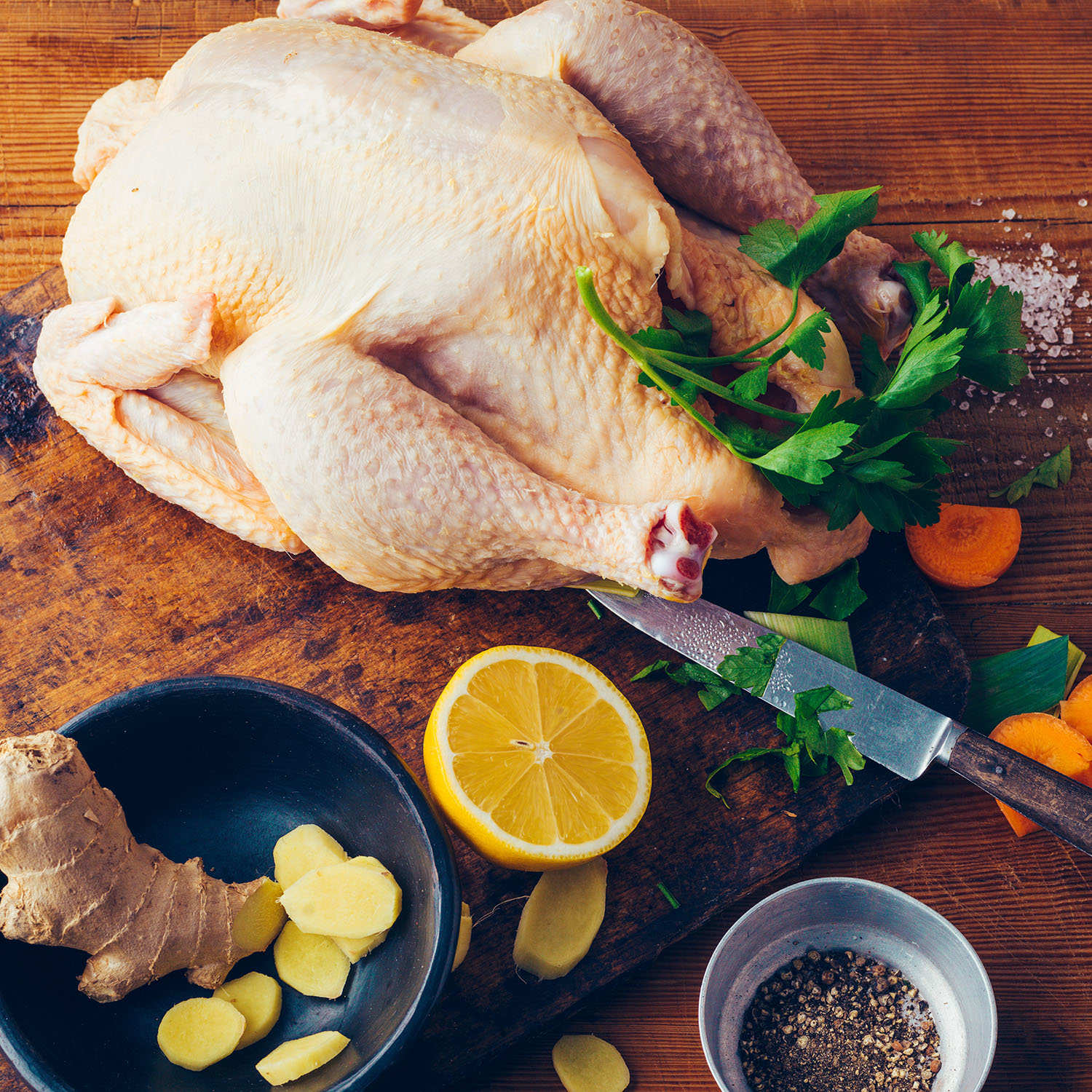 Aveyron farm-raised chicken - Ready to cook - Maison Quintard