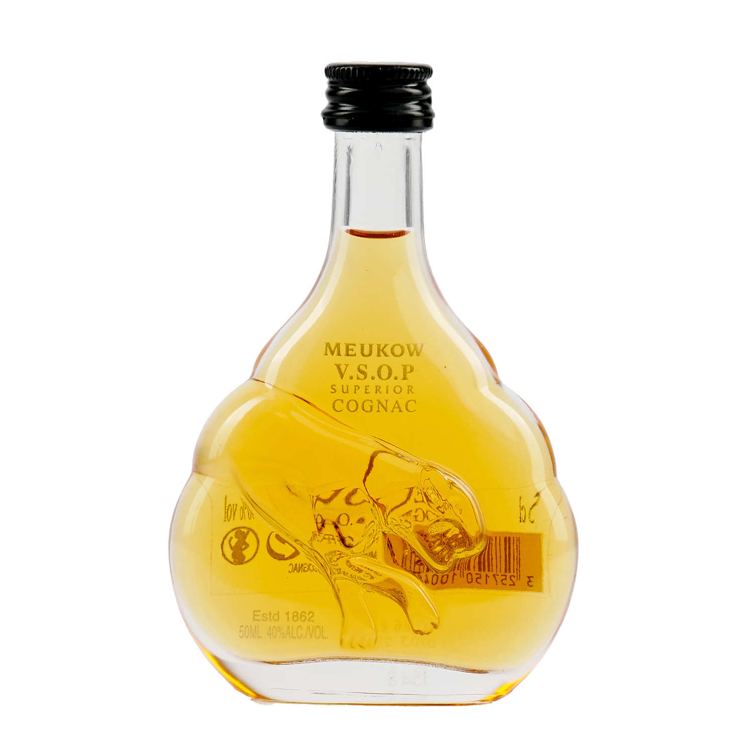 Mignonnette de Cognac Meukow VSOP 40% - Meukow Cognac