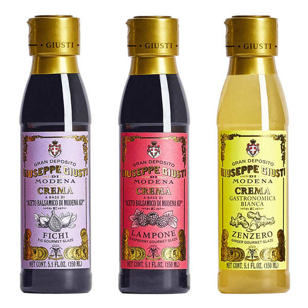 Assortiment de crèmes au vinaigre balsamique de Modène IGP - Giusti