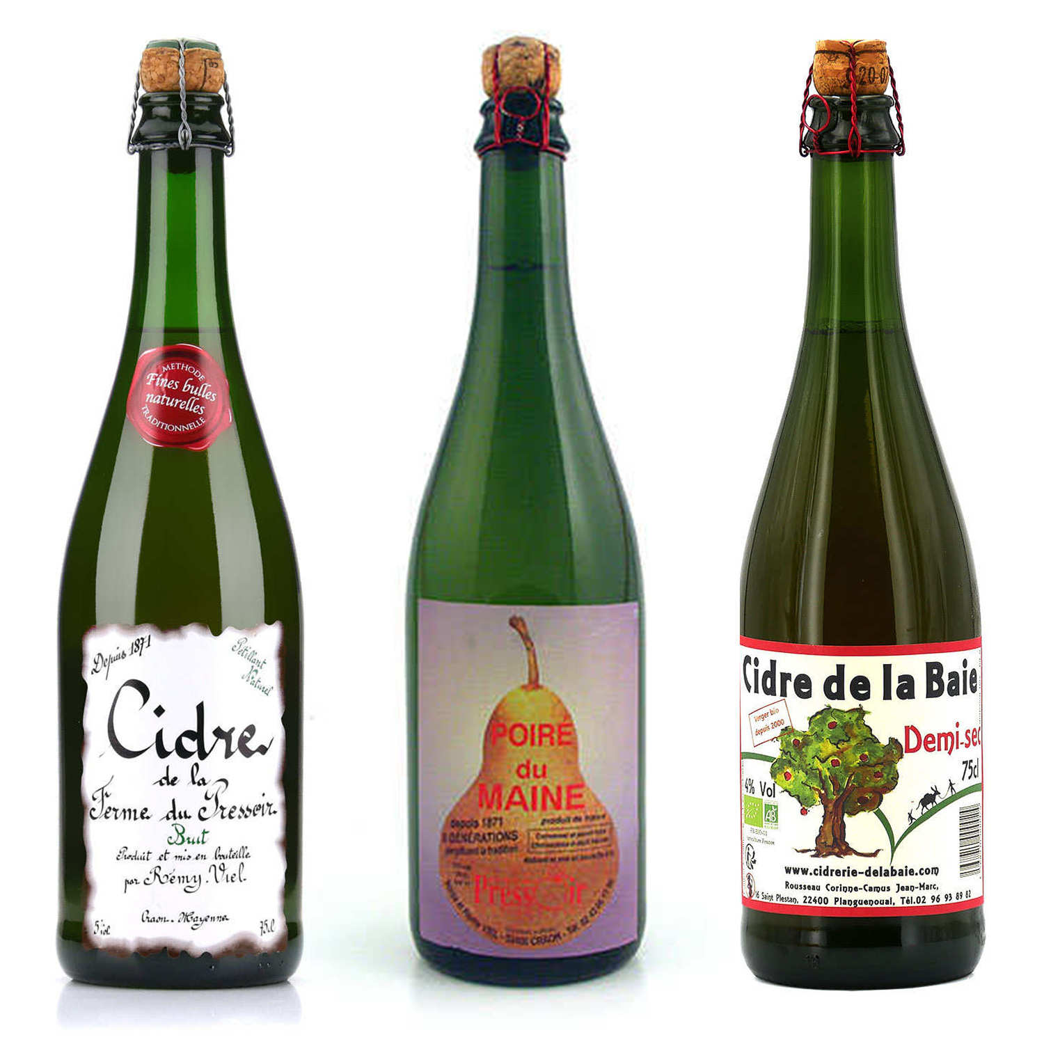 Discovery pack of 3 farm ciders and perry