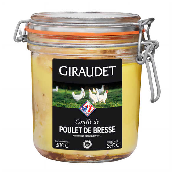 Giraudet AOP Bresse chicken confit - Giraudet