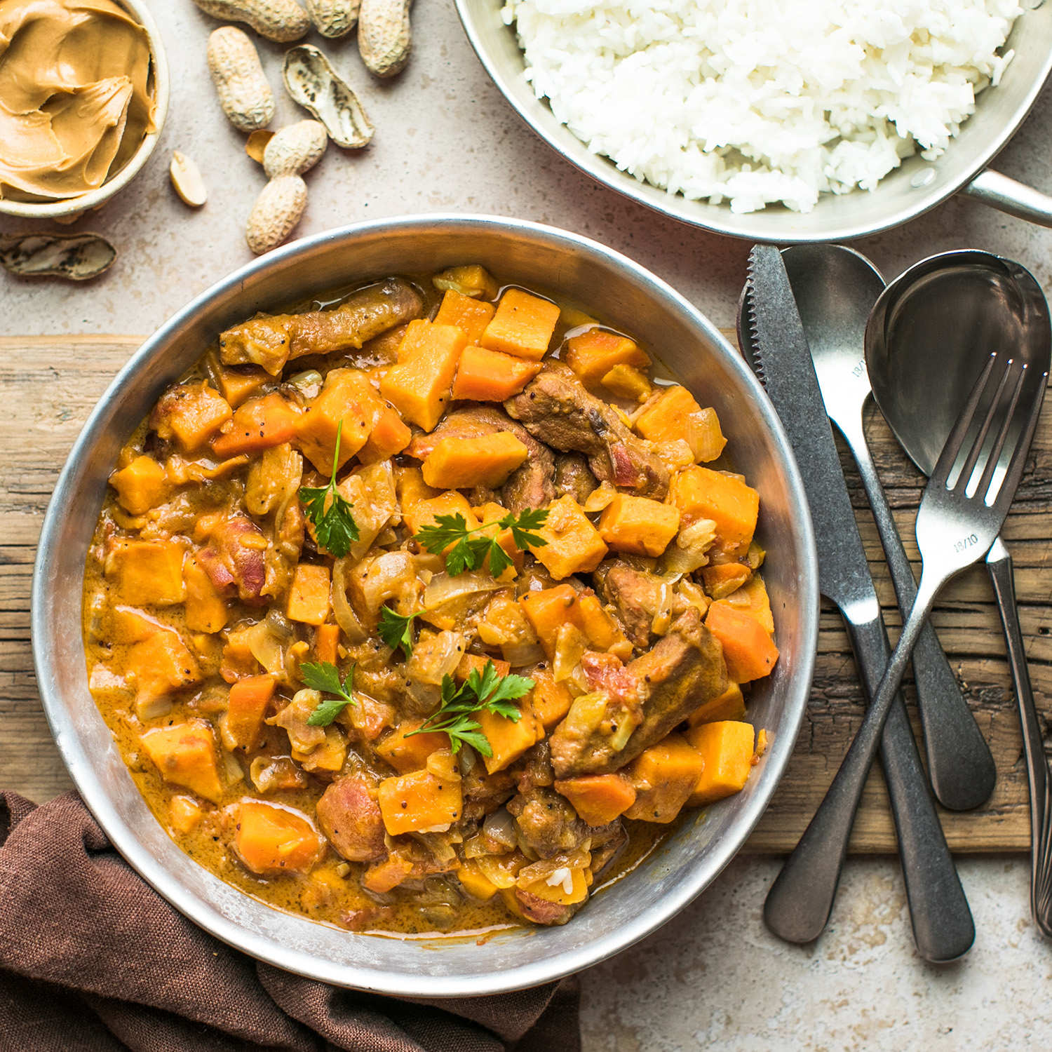 Kit recette - Poulet Maffé (4pers.)
