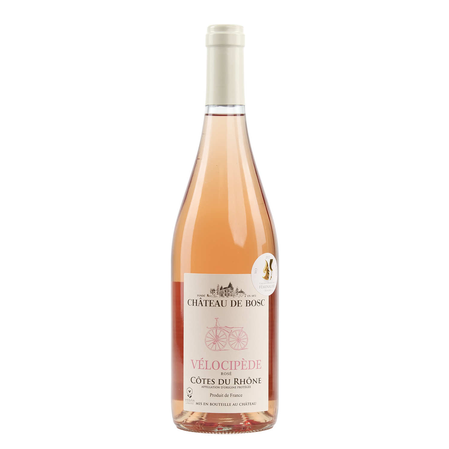 Château de Bosc - Côte du Rhône "Vélocipède" vin rosé sans sulfite ...