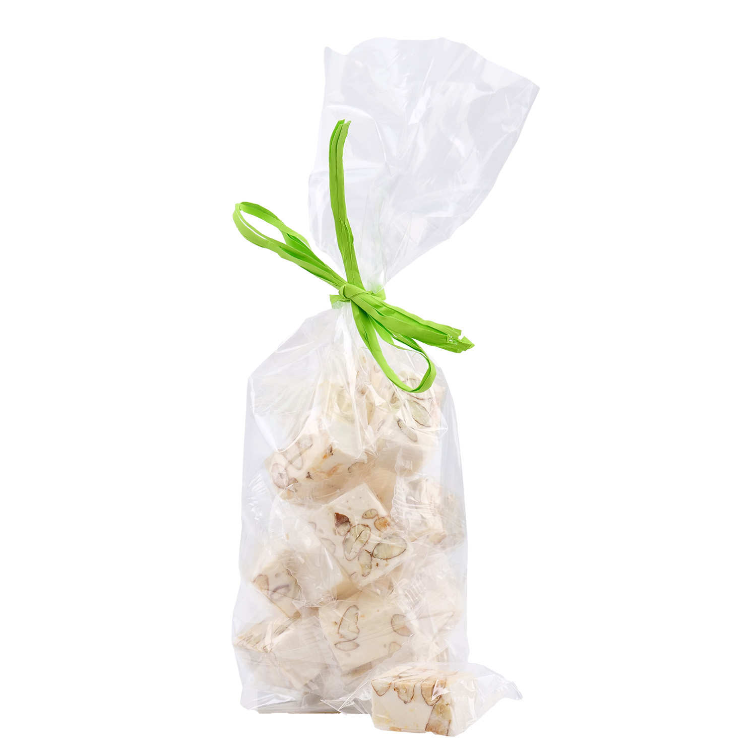 Soft white nougat from Provence in individual sachet - Nougats Silvain