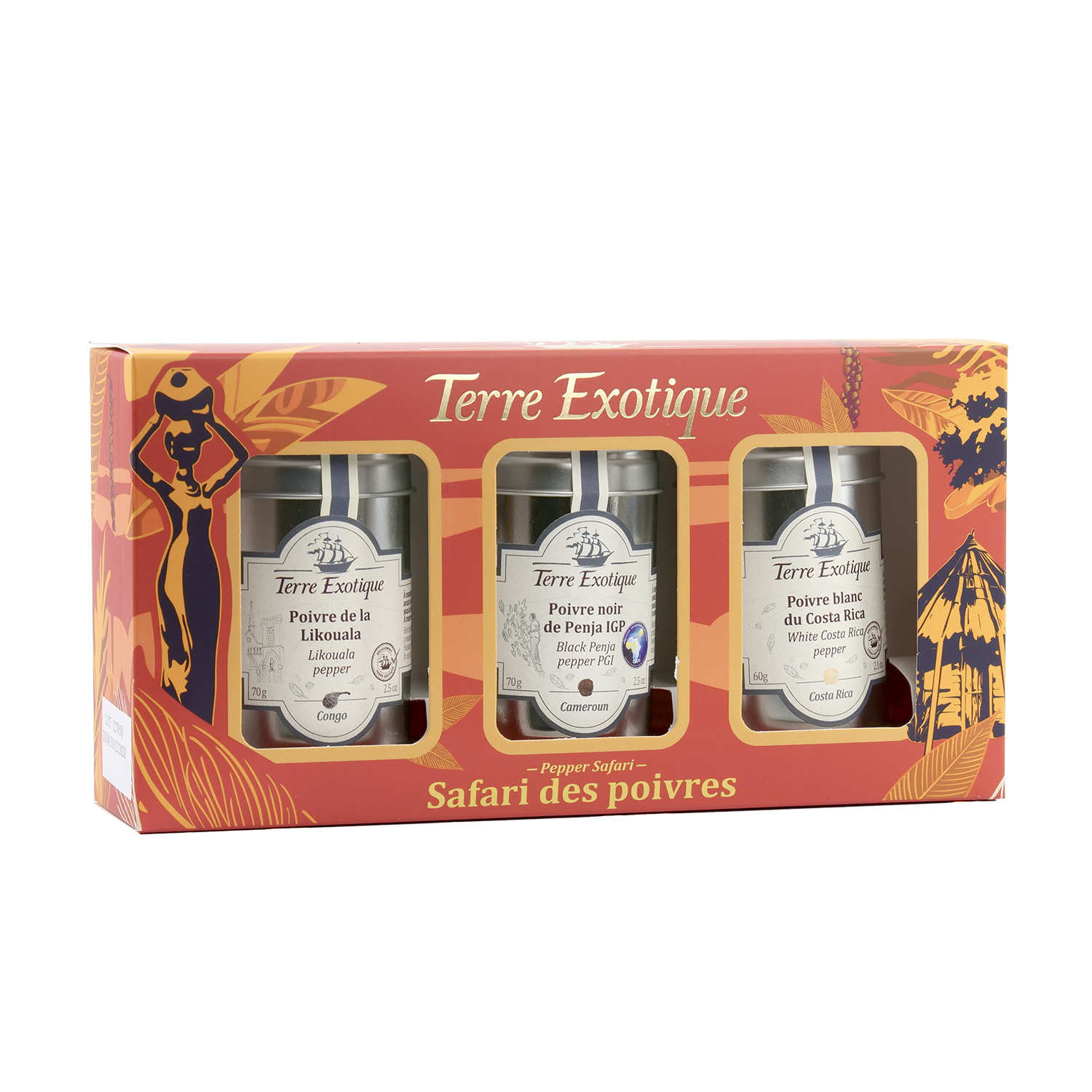 Safari Pepper Gift Set - Terre Exotique