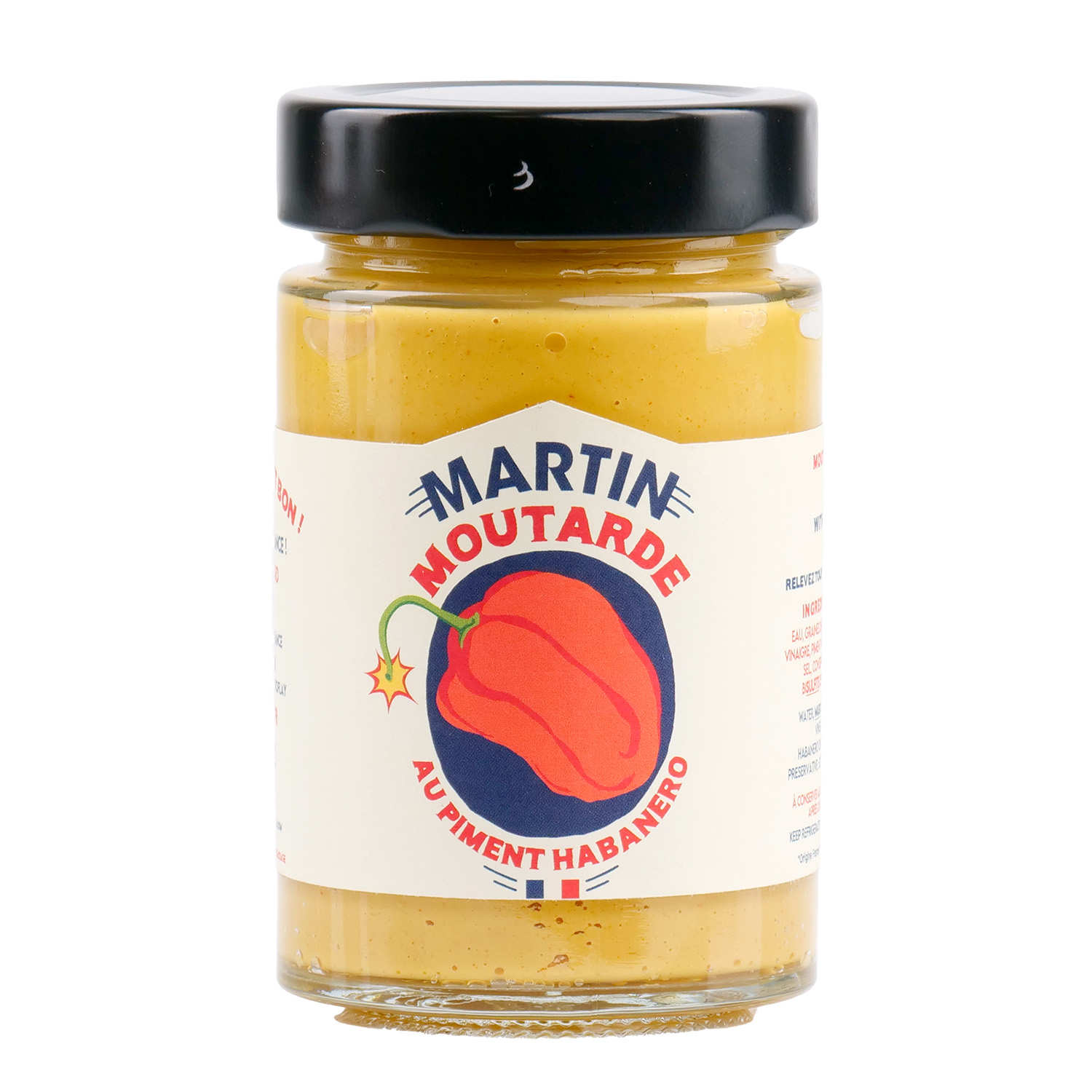 Moutarde au piment habanero - Maison Martin