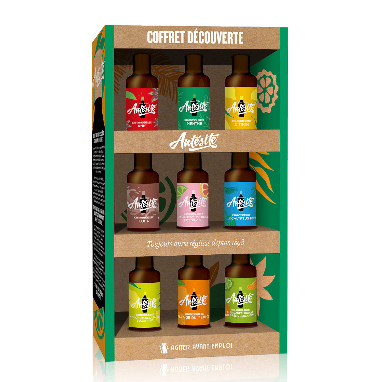 Discovery box of 9 mini ultra-concentrated Antésite - Antésite