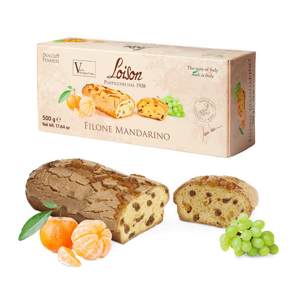 Mandarin and dried raisin filone - Loison