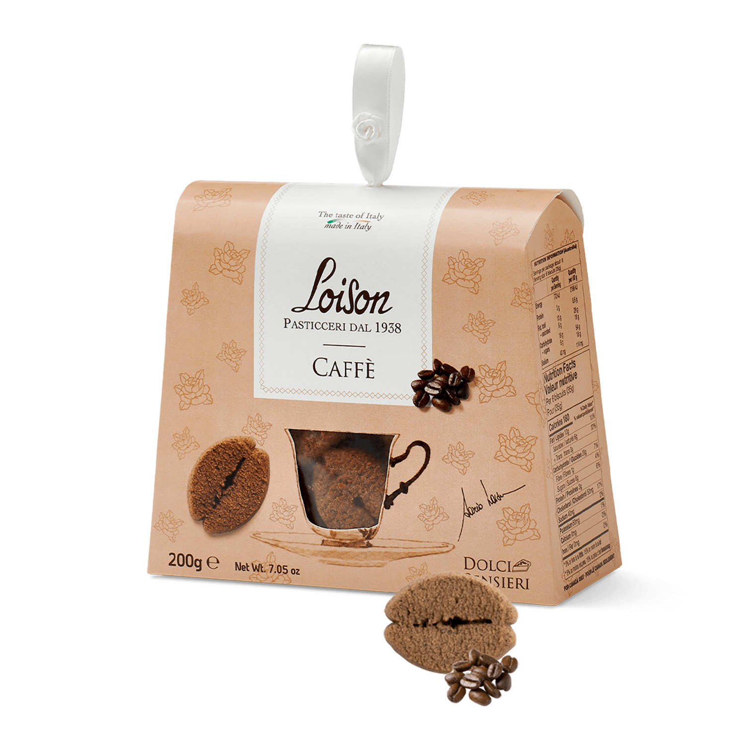 Ballotin of Italian coffee-flavored biscuits - Loison