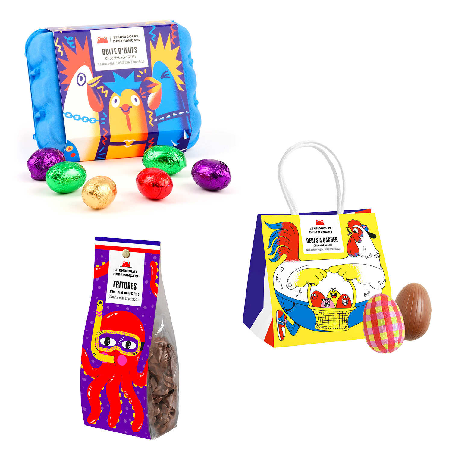 French Chocolate Easter Assortment - Le Chocolat des Français
