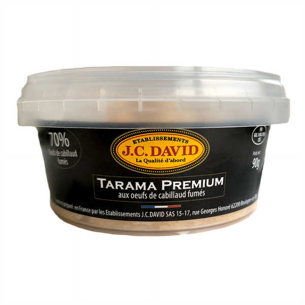 Premium tarama with smoked cod roe - J.C.David