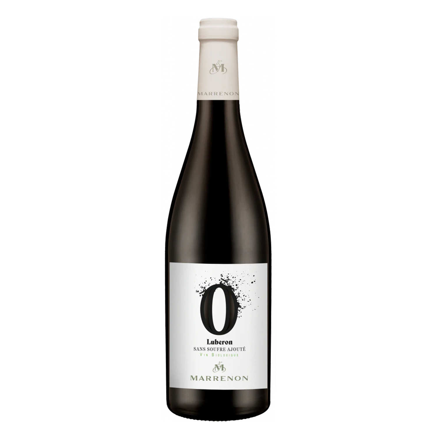 Lubéron Zéro Marrenon - Vin rouge sans soufre ajouté - Marrenon