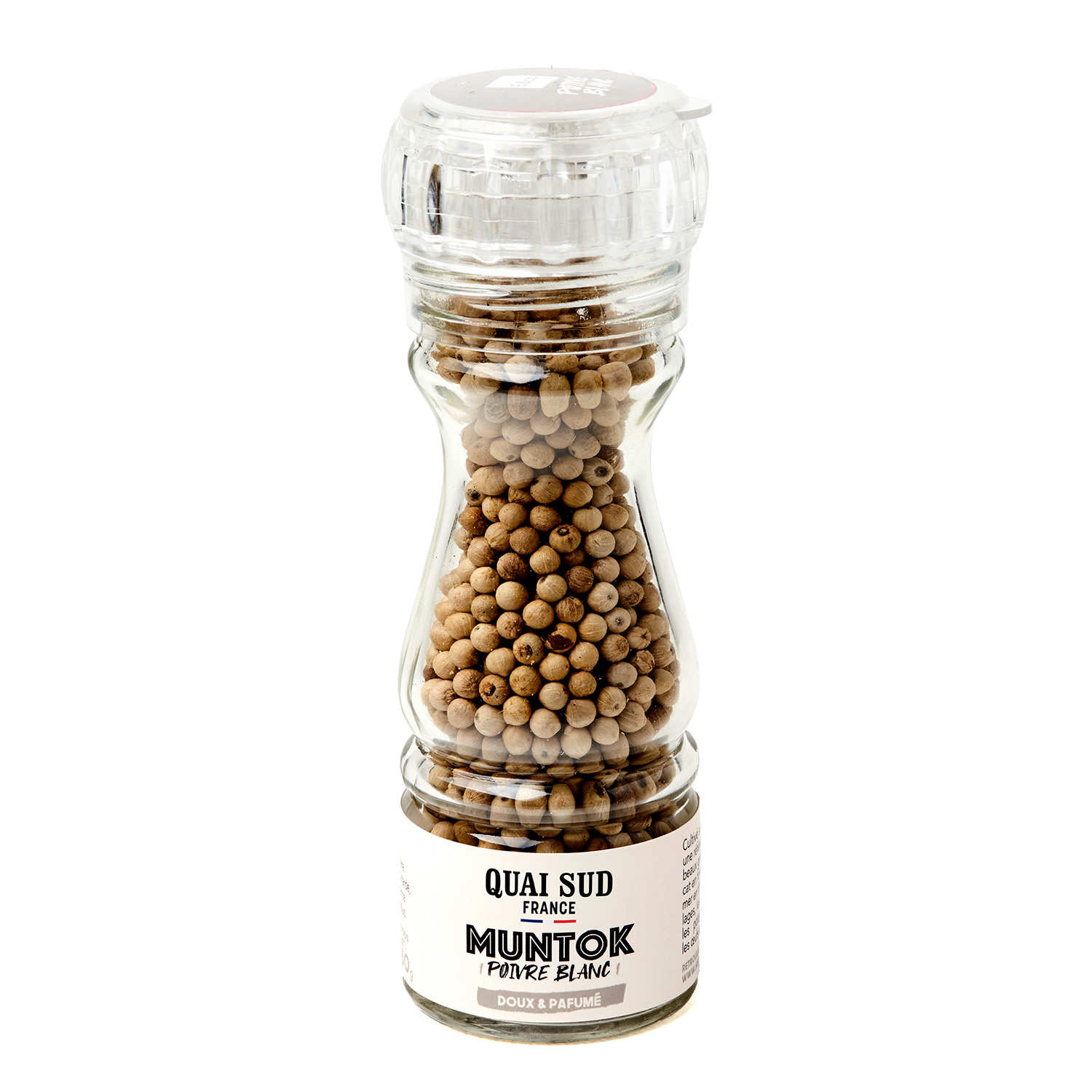 Ground Muntok white pepper - Quai Sud