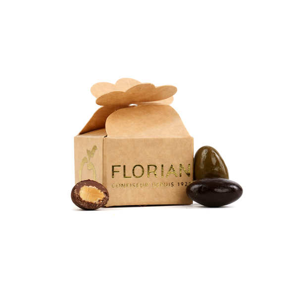 Mini box of chocolate-covered olives - Florian