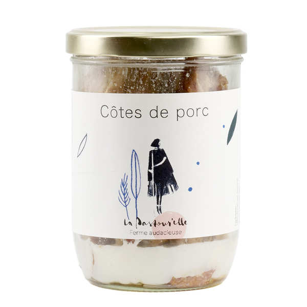 Confit pork ribs - La Pastour'elle