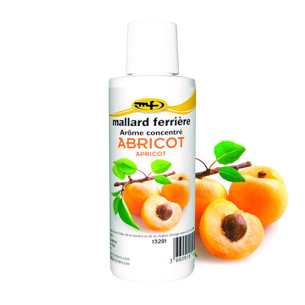 Concentrated food flavoring Apricot 125ml - Mallard-Ferrière