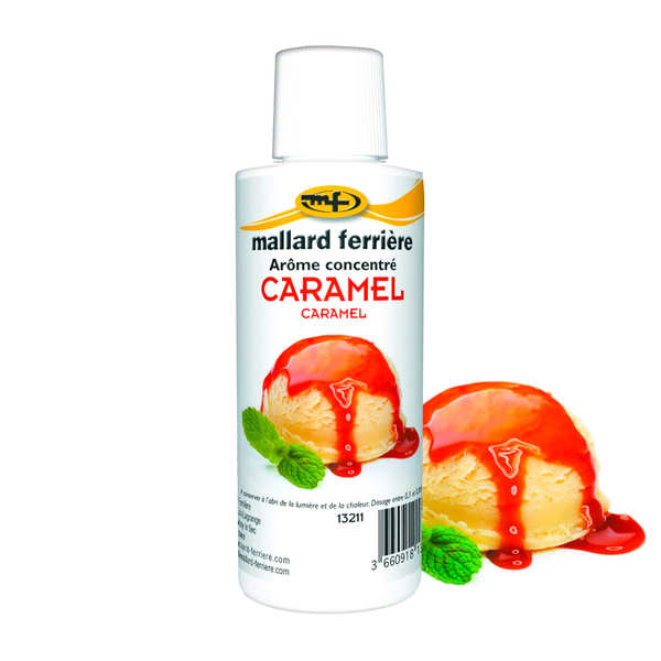Concentrated food flavoring Caramel 125ml - Mallard-Ferrière