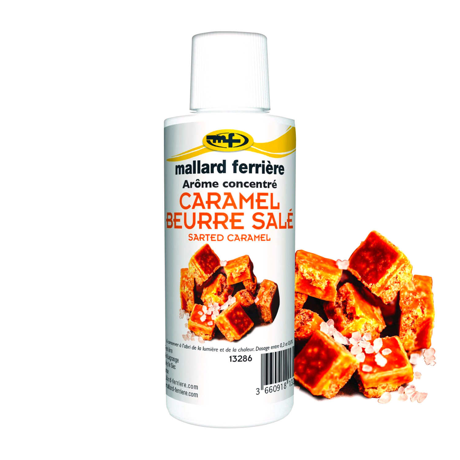 Concentrated Food Flavoring Salted Butter Caramel 125ml - Mallard-Ferrière
