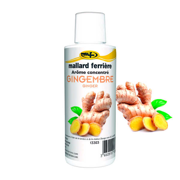 Concentrated food flavoring Ginger 125ml - Mallard-Ferrière