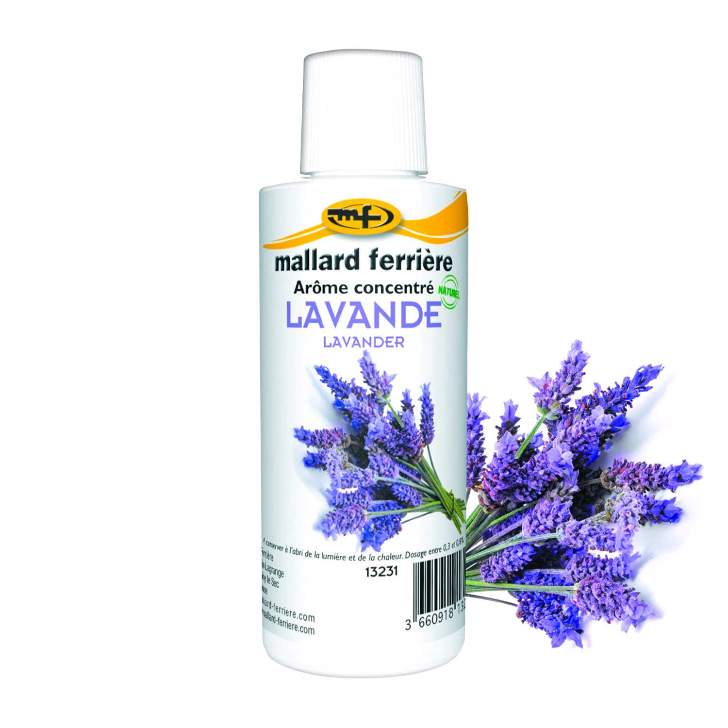 Arôme alimentaire concentré Lavande 125ml - Mallard-Ferrière