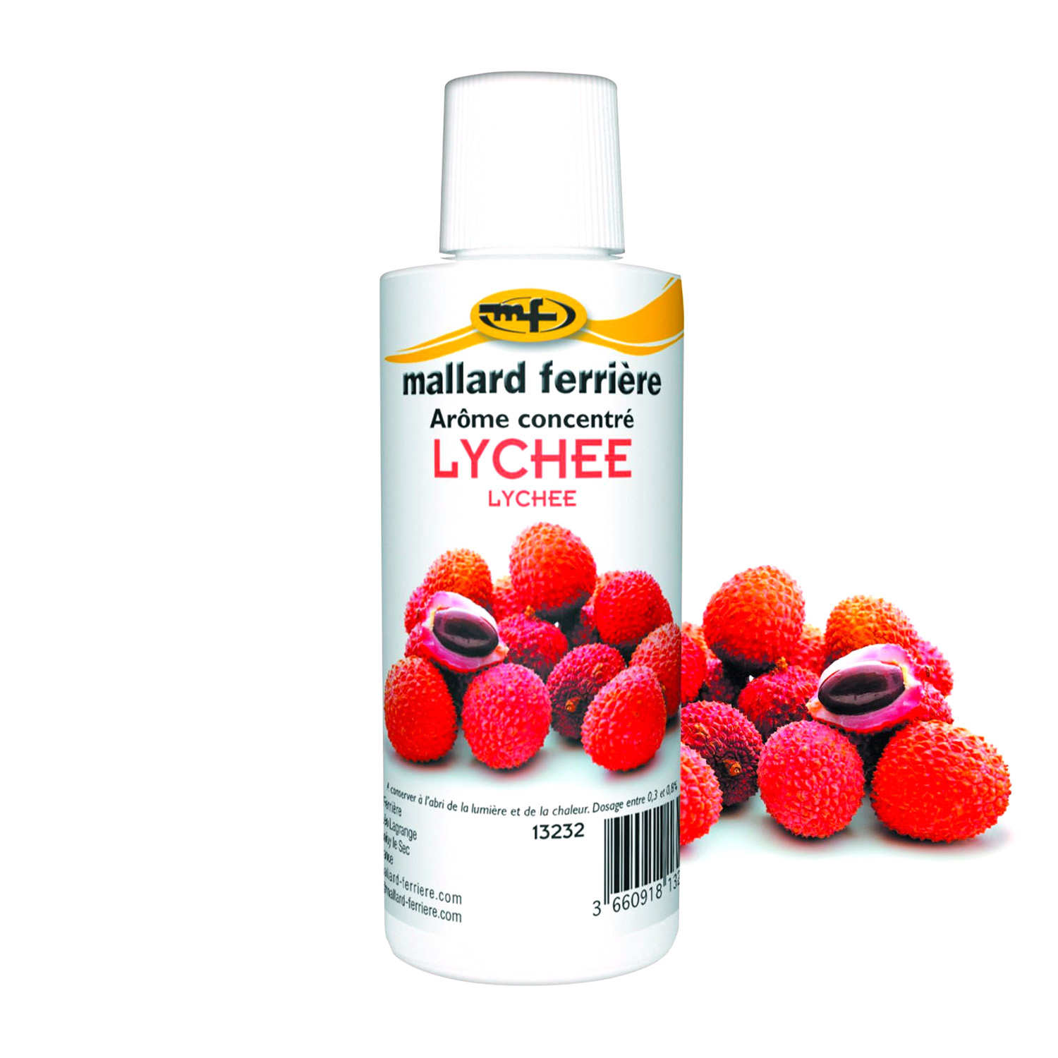 Concentrated food flavoring Lychee 125ml - Mallard-Ferrière