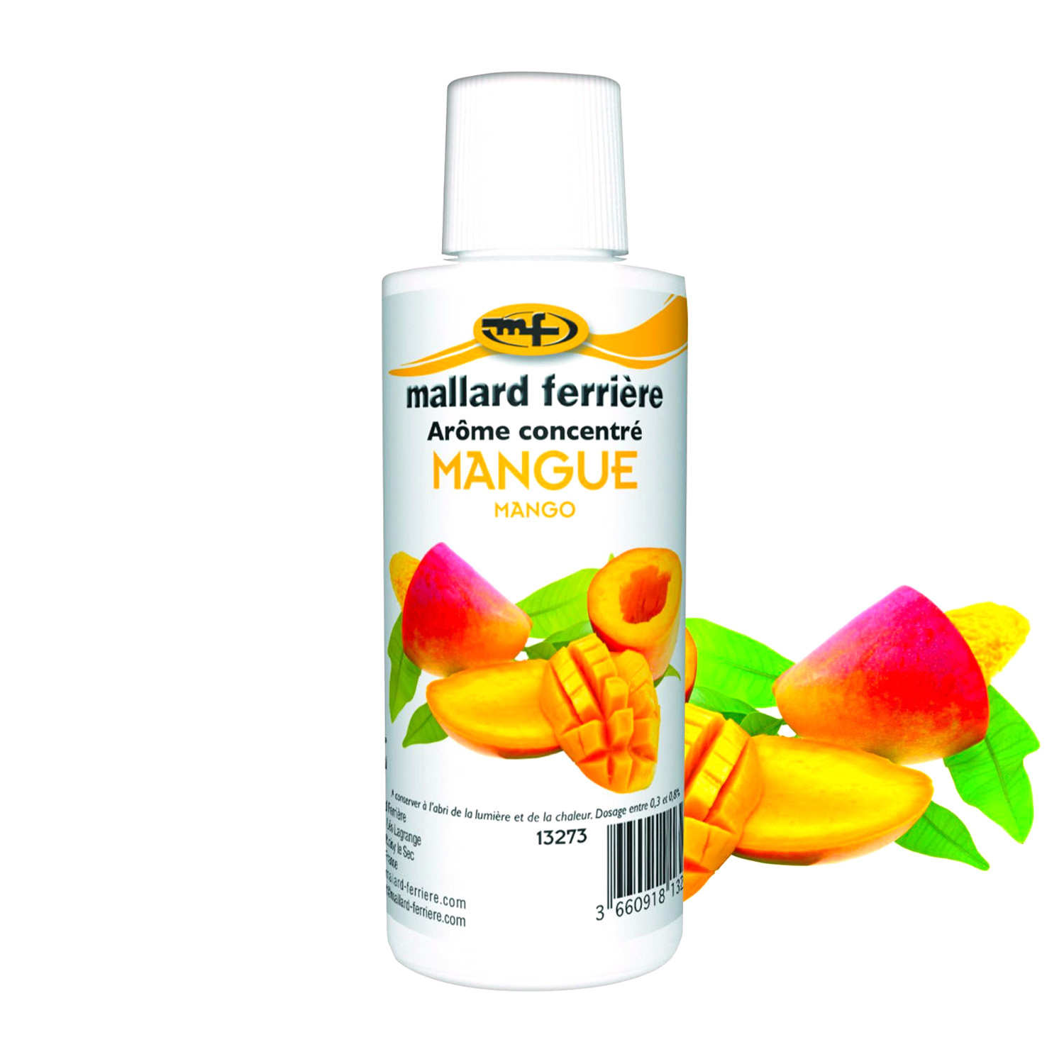 Concentrated food flavoring Mango 125ml - Mallard-Ferrière