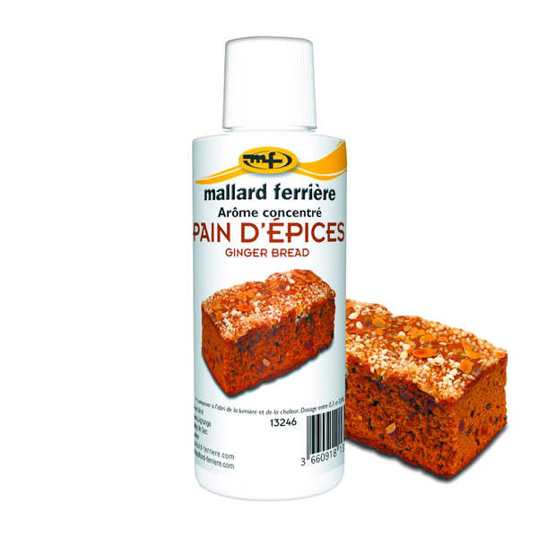 Concentrated food flavoring Gingerbread 125ml - Mallard-Ferrière