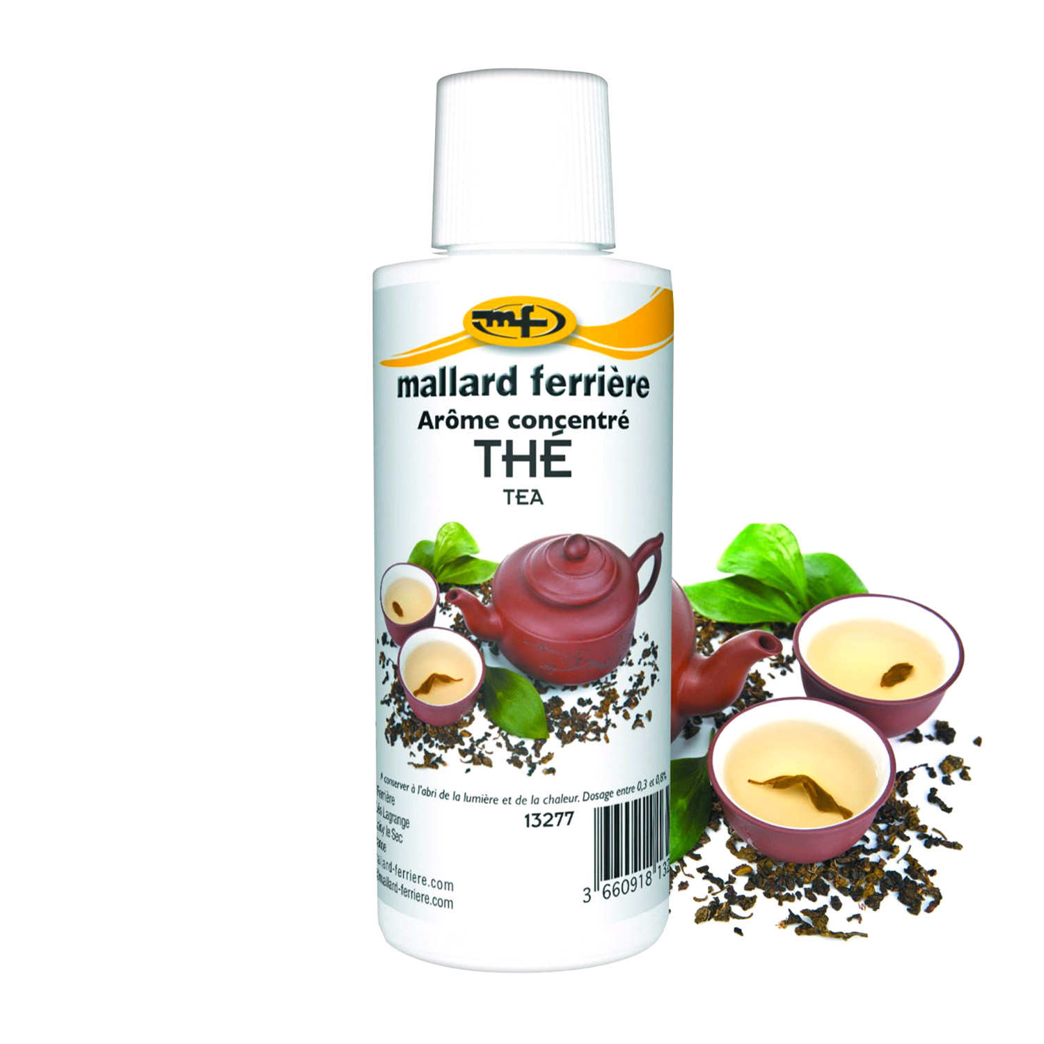 Concentrated food flavoring Tea 125ml - Mallard-Ferrière