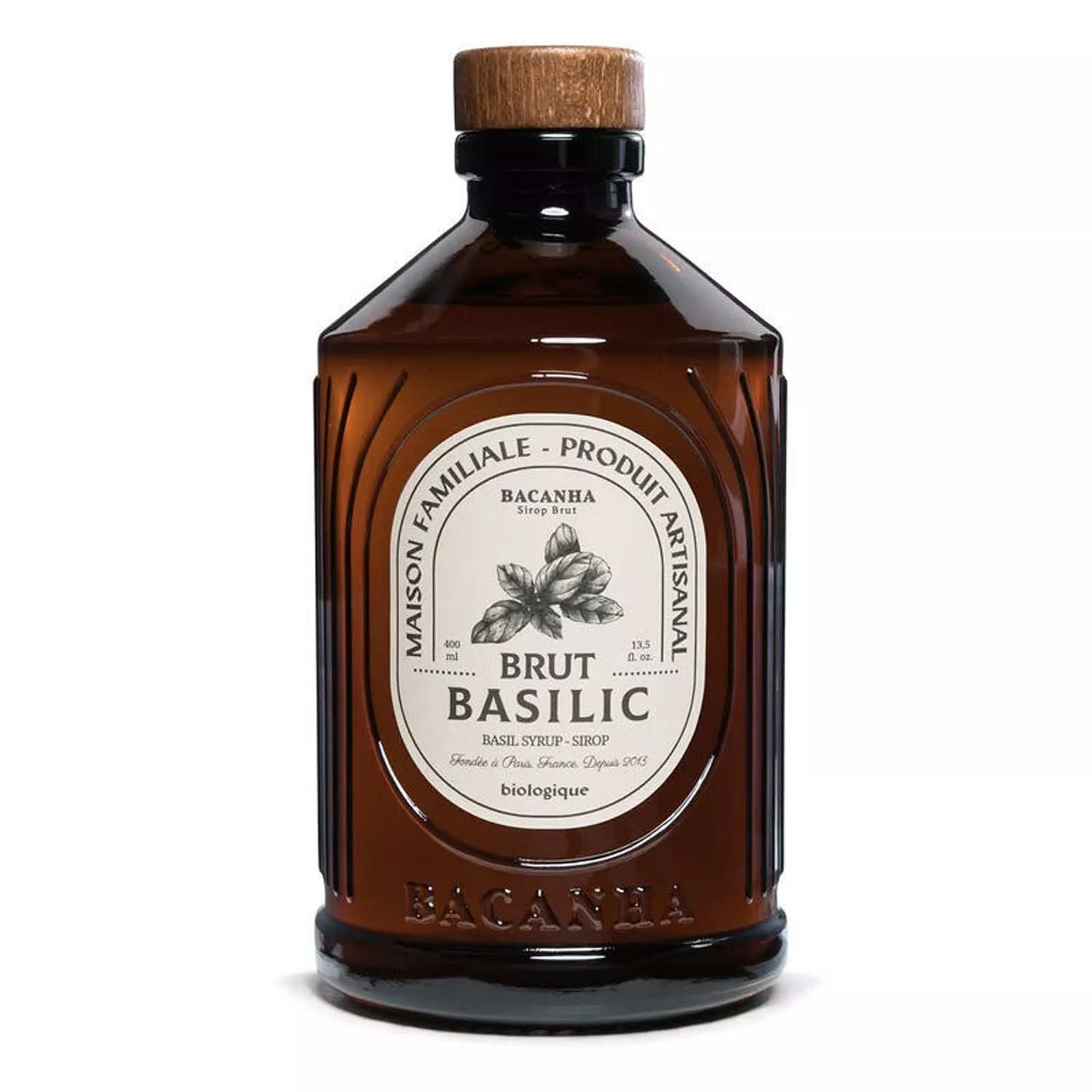 Organic Bacanha Basil Syrup - 400 ml - Bacanha